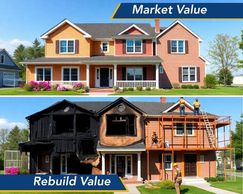 What is Rebuild Cost vs. Market Value | Harvard Western Insurance