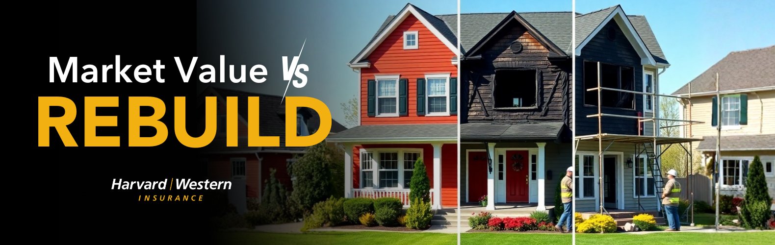What is Rebuild Cost vs. Market Value | Harvard Western Insurance